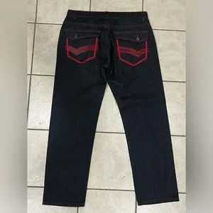 Jeans | Jeanetix Red Stitching Jeans | Poshmark